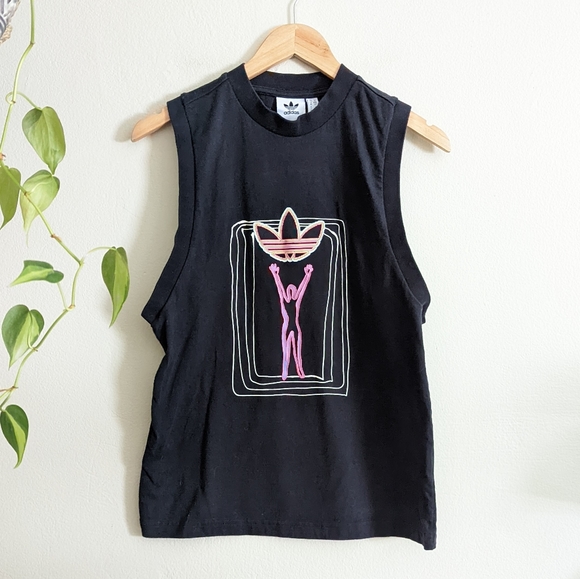 adidas | Tops | Adidas Love Unites Gender Neutral Pride Muscle Tank ...